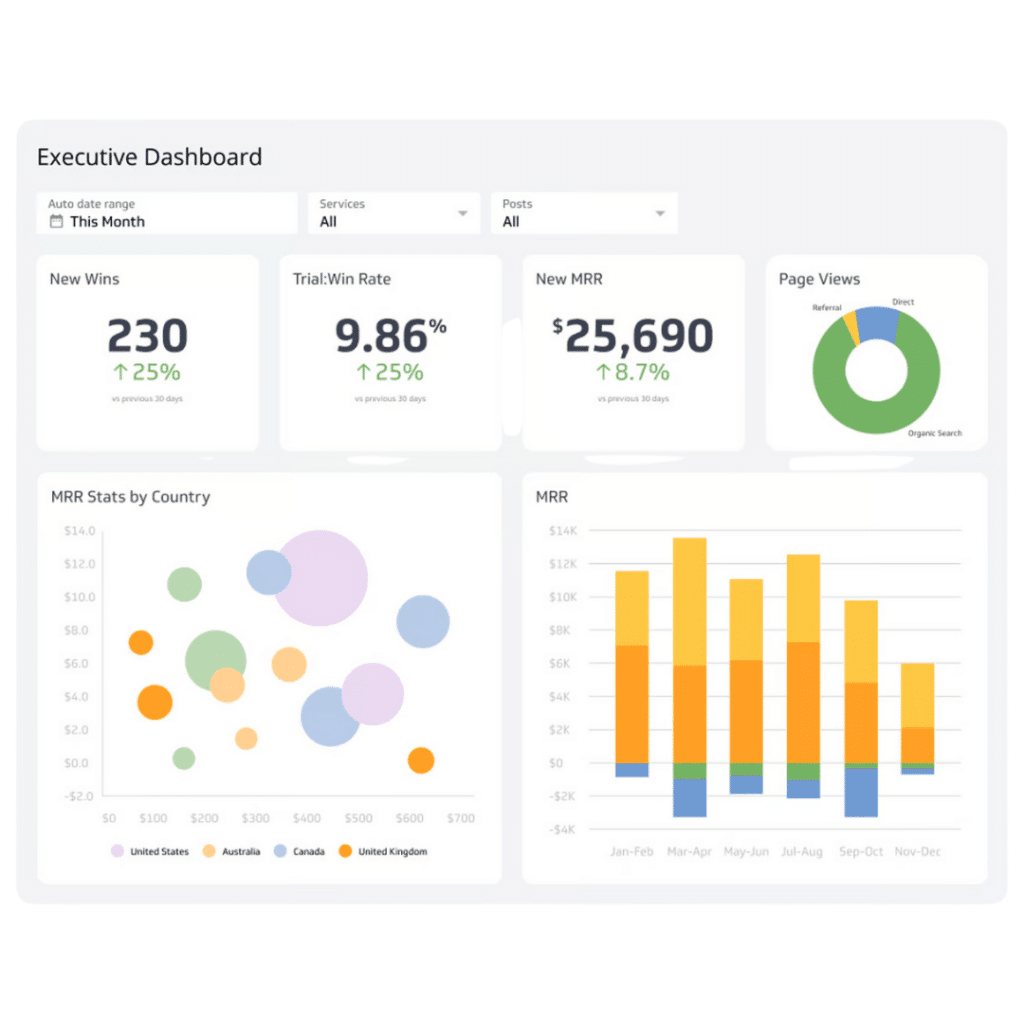 Executive KPI Dashboards USA | Executive KPI Tracking Tools